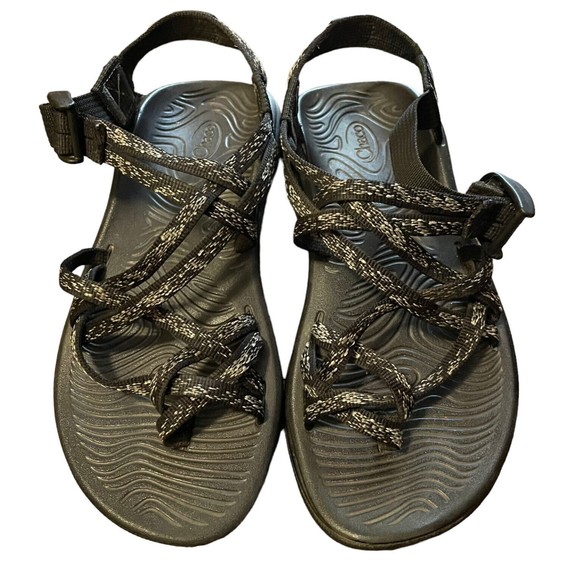 Chaco | Shoes | Chaco Womens Z Cloud X2 Size 6 Black Strappy Outdoor ...